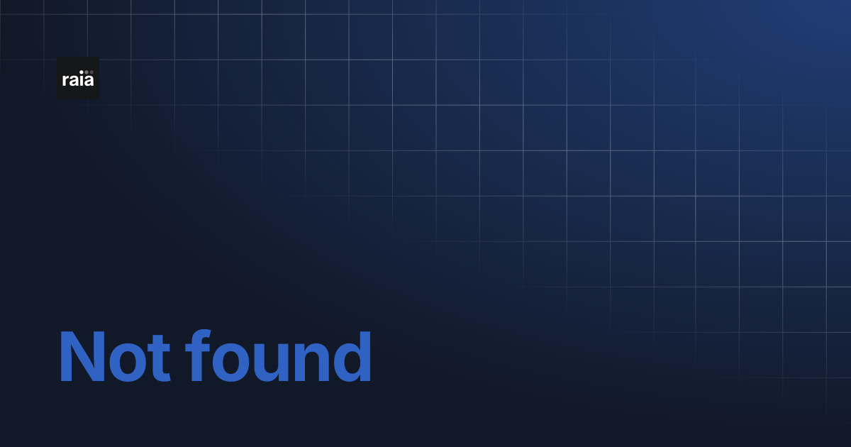 raia Connect User Guide | raia